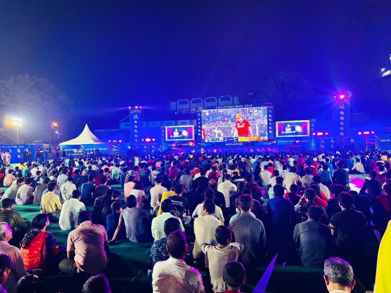 IPL2024 FAN PARK:মেদিনীপুর শহরের অরবিন্দ স্টেডিয়াম আইপিএলের ফ্যান পার্ক!